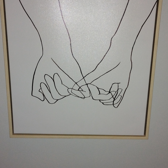 Threshold | Art | Threshold Black And White Hand Line Drawing | Poshmark